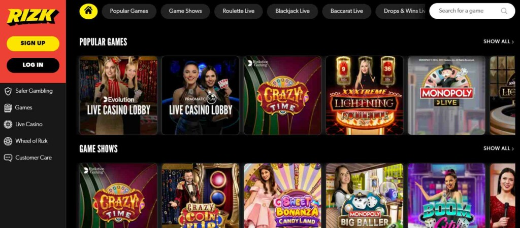 Rizk Casino Review 2026 Bonuses Games More 
